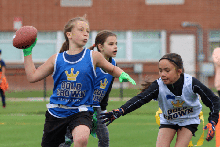 Girls Flag Football Spring League - Gold Crown Foundation