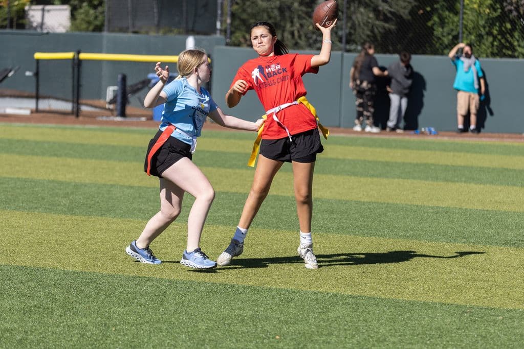 Girls Flag Football League - Gold Crown Foundation